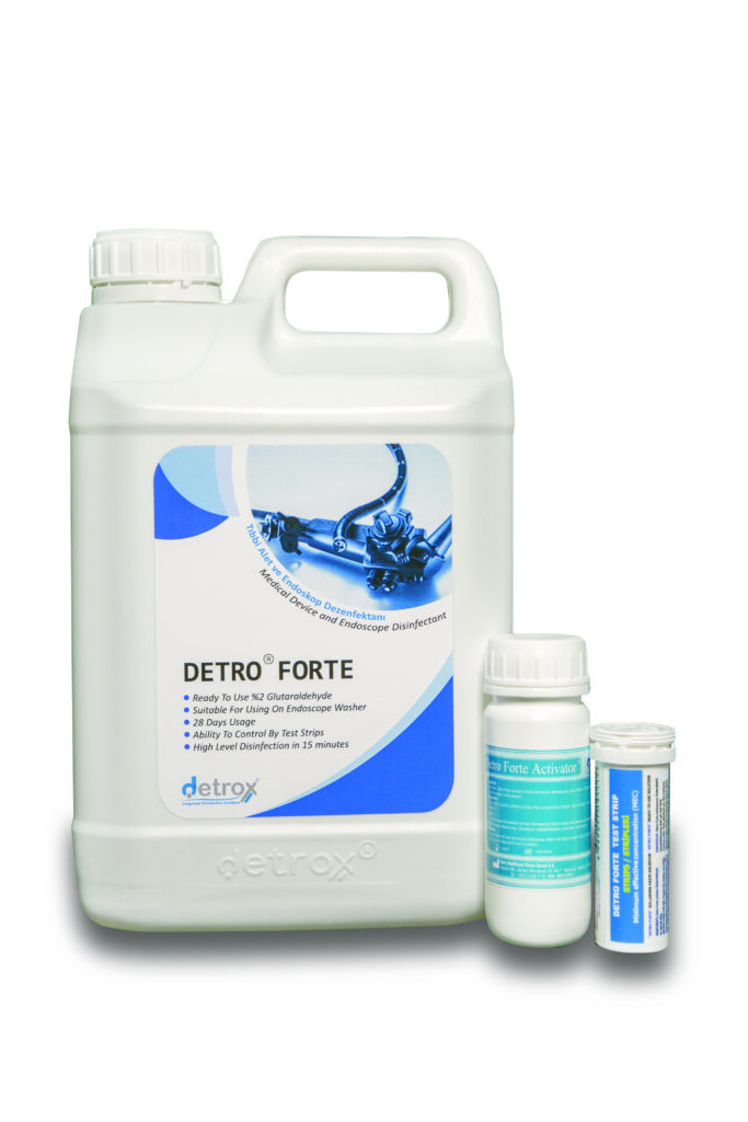 Detro Forte 5L - Gotowy do użycia preparat do dezynfekcji endoskopów i ...