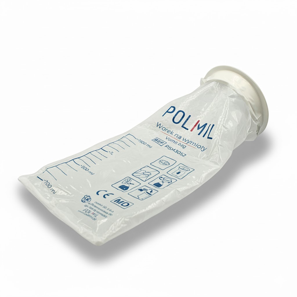 Worek na wymioty 1500ml Polmil x 1 szt - Polmil - więcej niż opieka